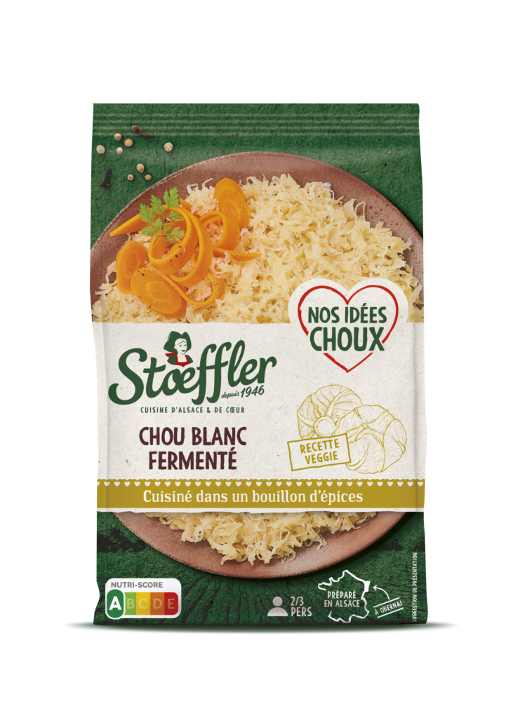Chou blanc fermenté 400g - Stoeffler