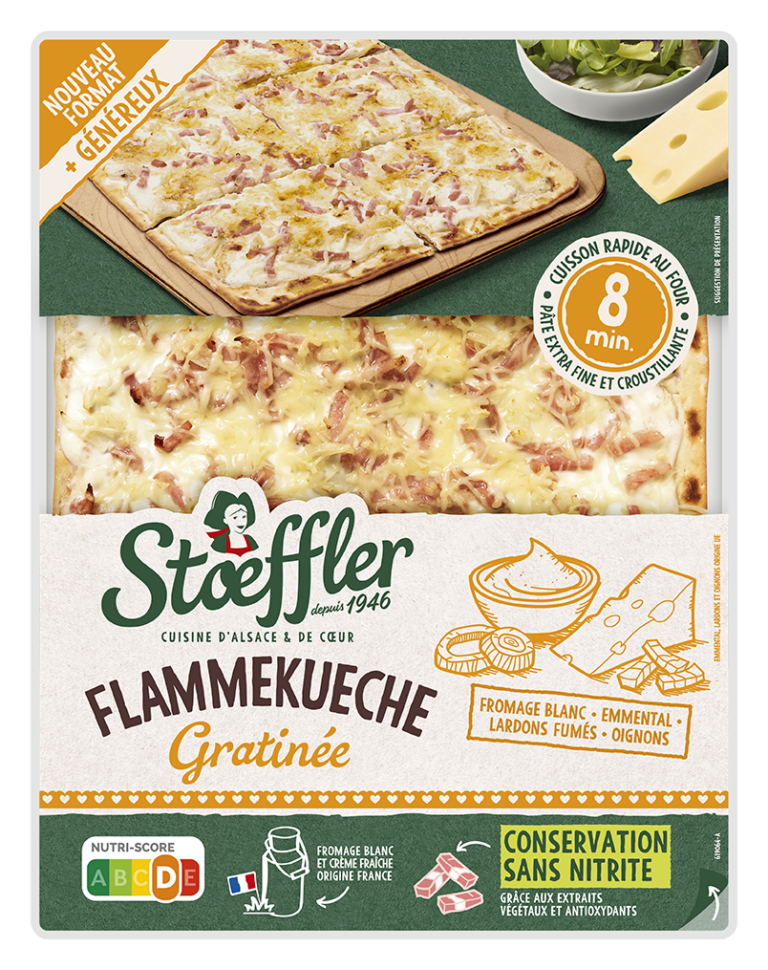 Flammekueche Gratinée 380g - Stoeffler